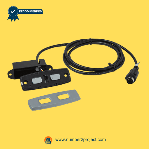 #1202 KDH120B-011 4-Button 5-Pin Recliner Switch