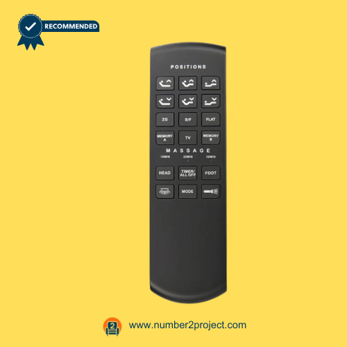 #540 OKIN RF44.18.11 Wireless Remote for Adjustable Bed